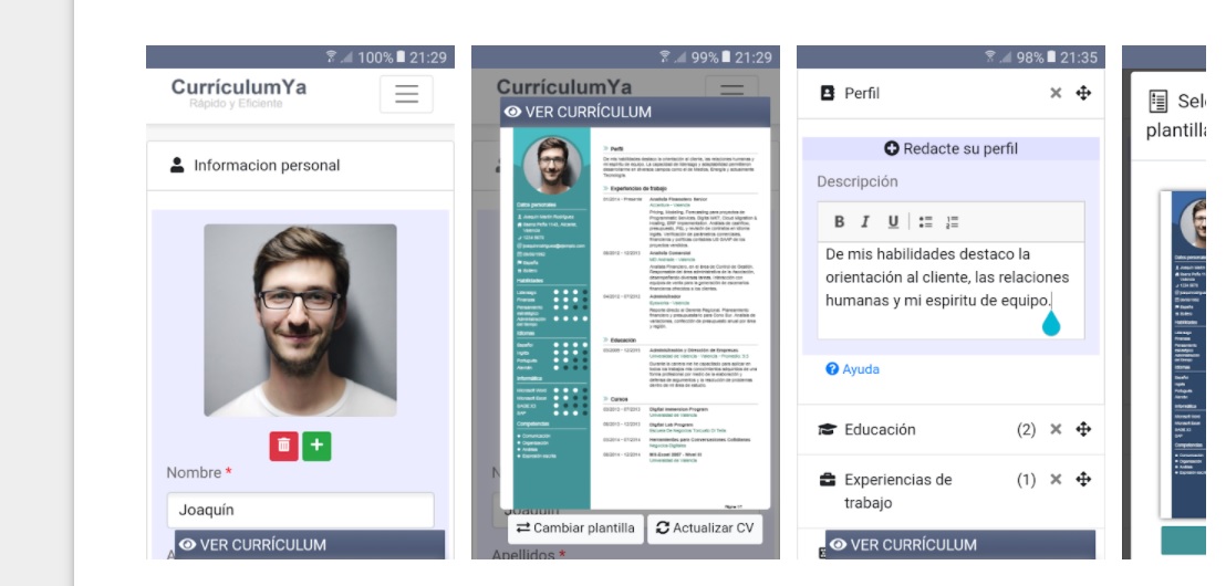 Las 10 mejores aplicaciones para hacer currículums - QueNecesitamos.com